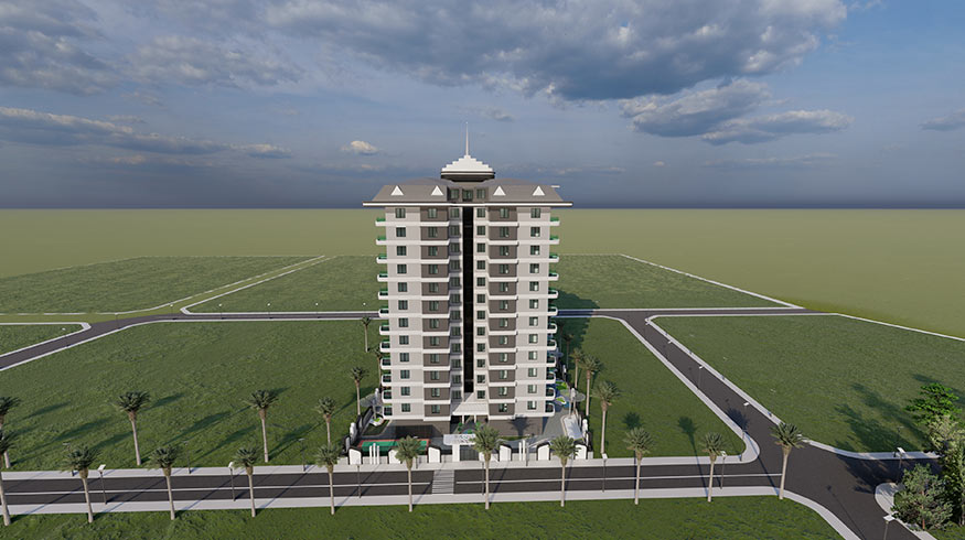 Ruby Tower Mahmutlar - Real Estate Property Selling in Alanya Antalya Turkey