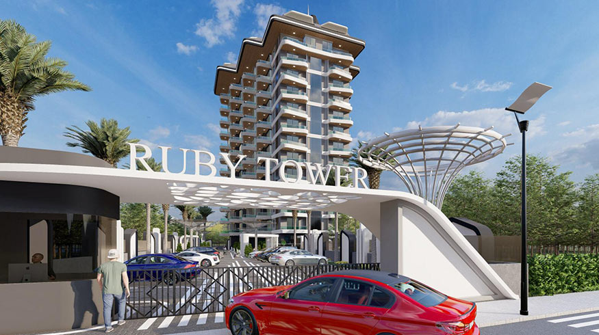 Ruby Tower Mahmutlar - Real Estate Property Selling in Alanya Antalya Turkey