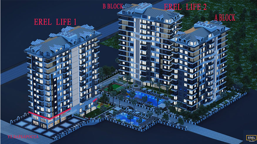 Erel Life Mahmutlar - Real Estate Property Selling in Alanya Antalya Turkey